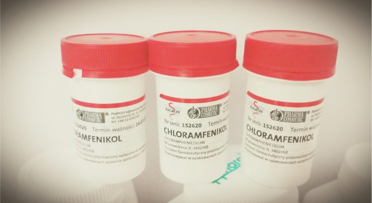 Detreomycyna - Chloramfenikol - Receptura apteczna